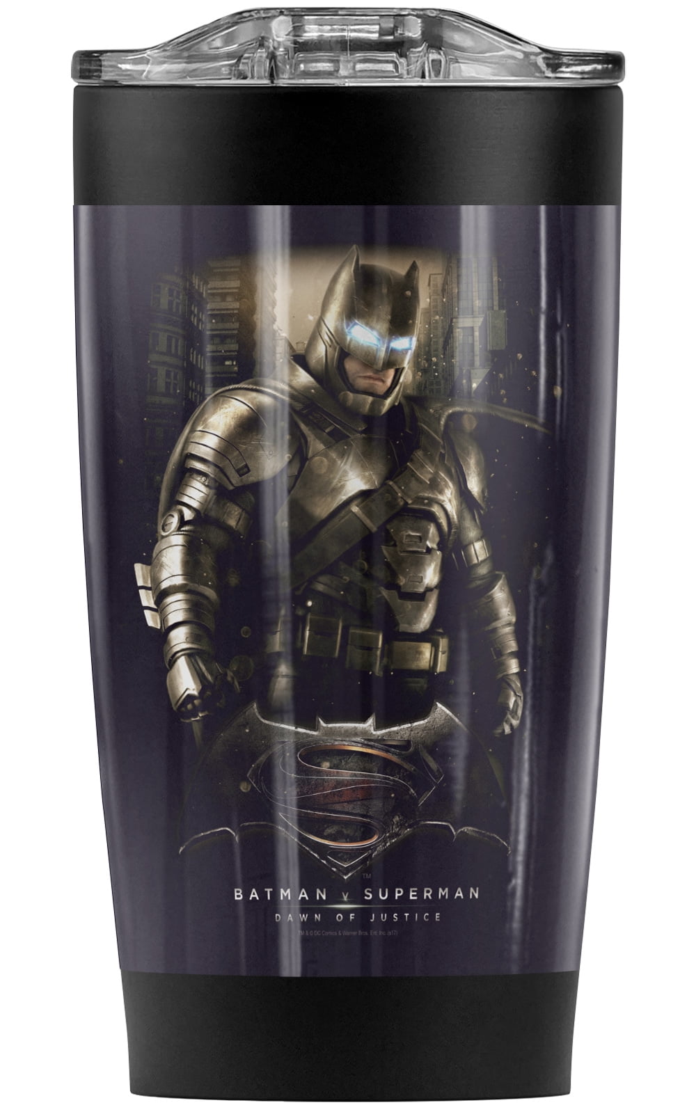 Batman V Superman Bats Ground Zero Stainless Steel Tumbler 20 oz Coffee ...
