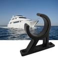 Durability Boats Hook Clamps Reinforced Black Nylons Simple Mounting ...