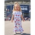 BemeyourBBs Toddler Baby Girls 4th of July Outfit Patriot Independent ...