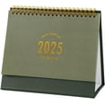 Small Desk Calendar 2024-2025, July 2024 - Dec 2025, Standing Flip Desk ...