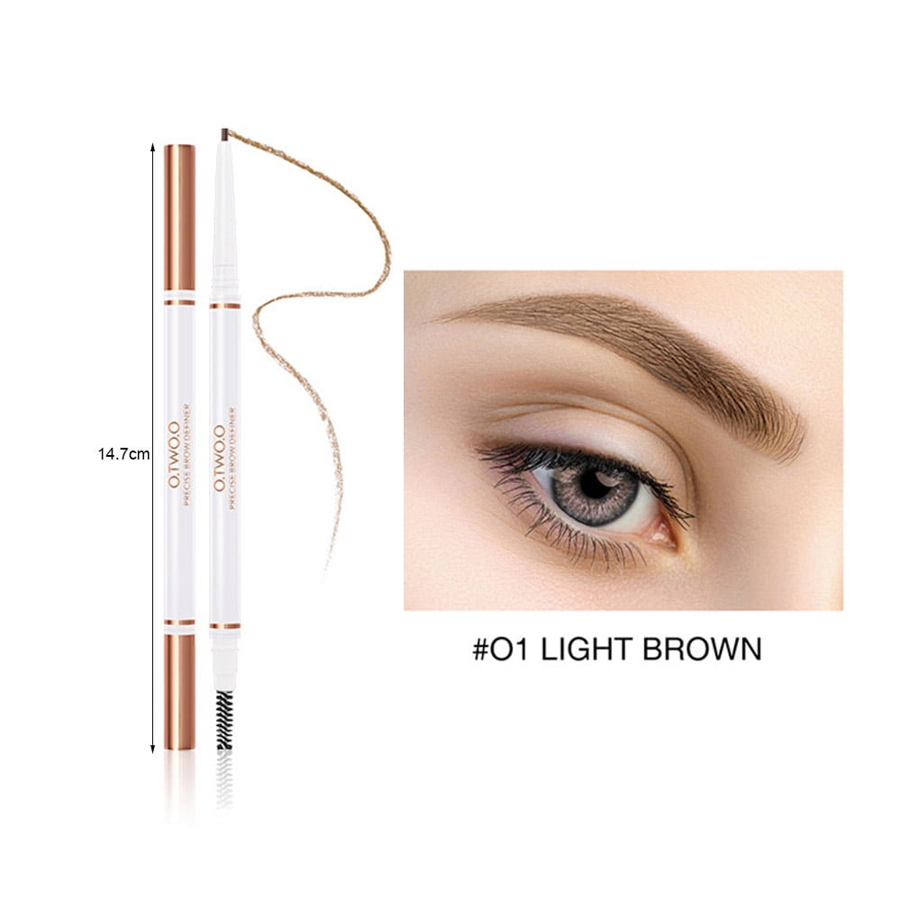 O.TWO.O Eyebrow Pen Double eyebrow pencil waterproof smudge proof Head ...