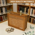 Wooden Money Box, 2026 New Retro Money Box, Coin Counter & Goal Tracker ...