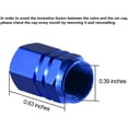 8 Pieces Tire Stem Valve Caps Wheel Valve Covers Car Dustproof Tire Cap ...
