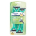 Equate Triple Blade Disposable Razors for Men, 4 count - Walmart.com