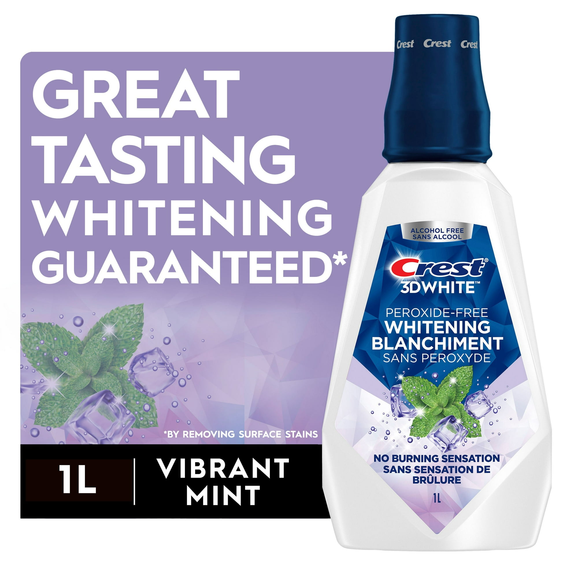 Click here for Crest 3d White Peroxide-Free Mouthwash/Mouth Rinse... prices