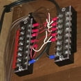 OUNONA 5 Sets 5P Dual Row Screw Terminal Strip Blocks 25A 5 Positions ...