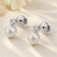 Bambang Locking Earring Backs for Notched Stud Posts, 14K White Gold ...