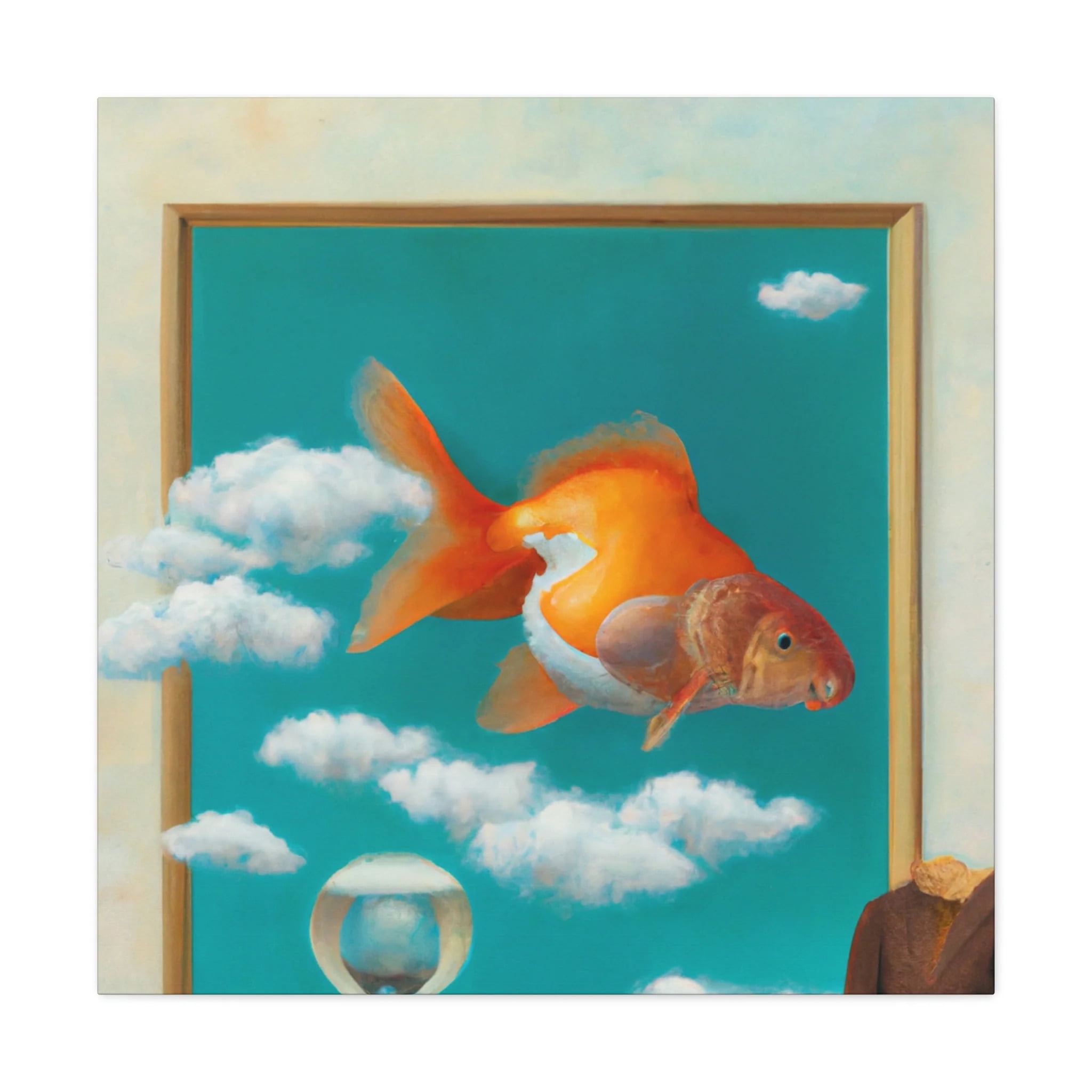 Goldfish in Splendor - Canvas - Walmart.com