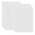 A4 Transparent L Shaped File Folder – Double Page Plastic Document ...