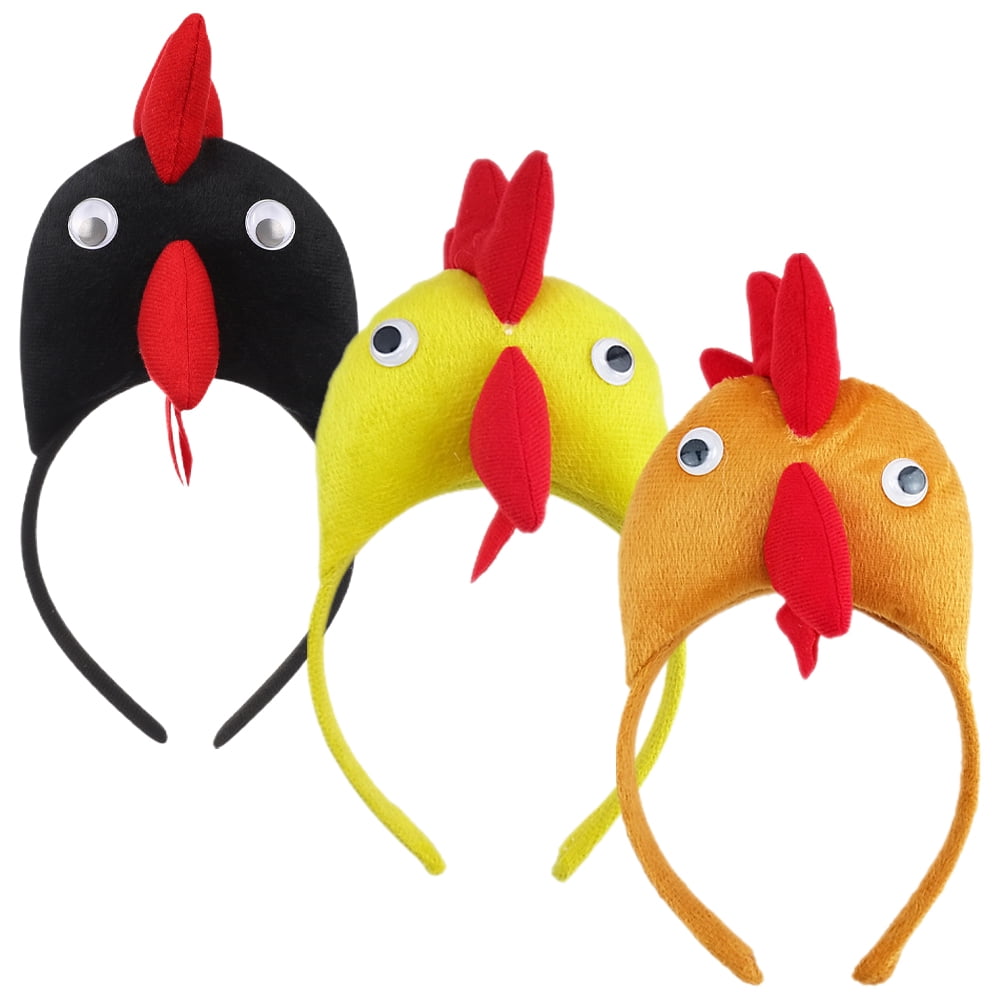 Click here for Ounona 3pcs Rooster Headband Funny Headbands Roost... prices