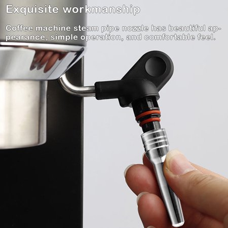 Pack of 2 Coffee Machine Machine Steam Pipe Steam Pipe Nozzle Stainless ...