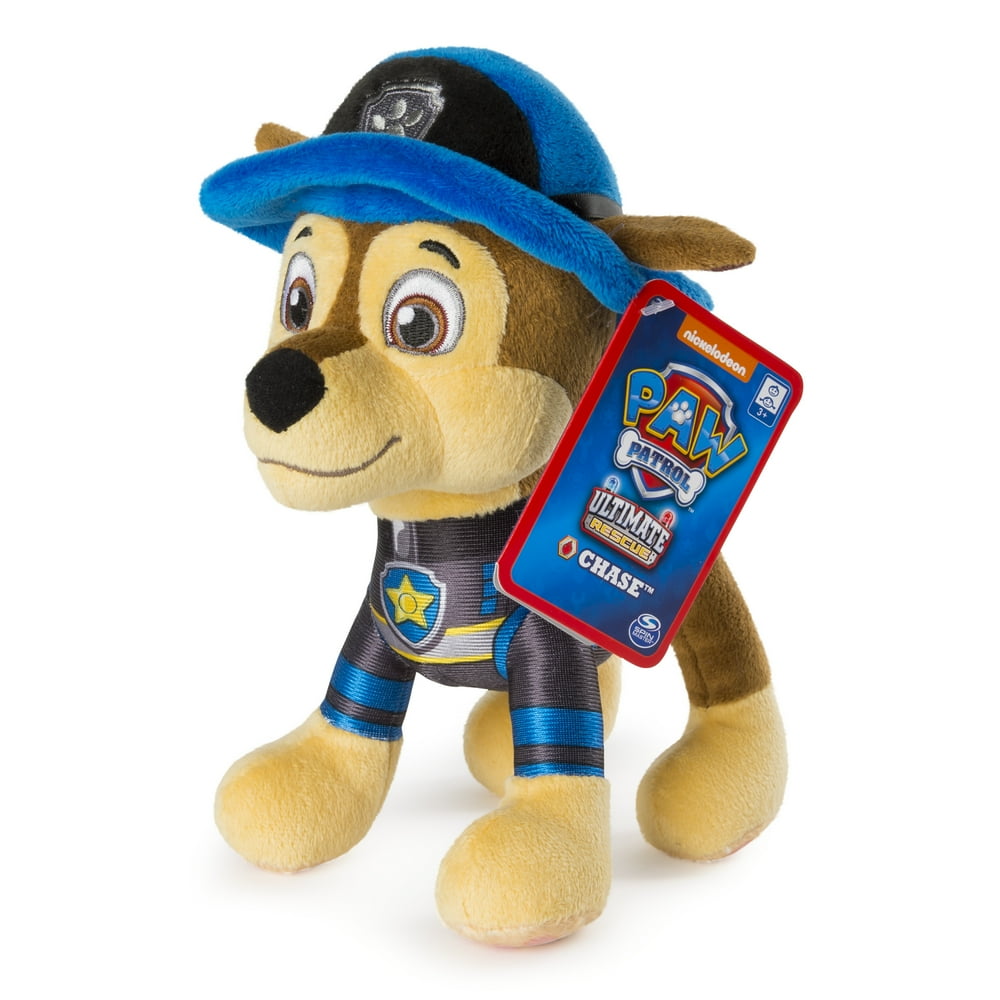 PAW Patrol – 8” Ultimate Rescue Chase Plush, for Ages 3 and up ...
