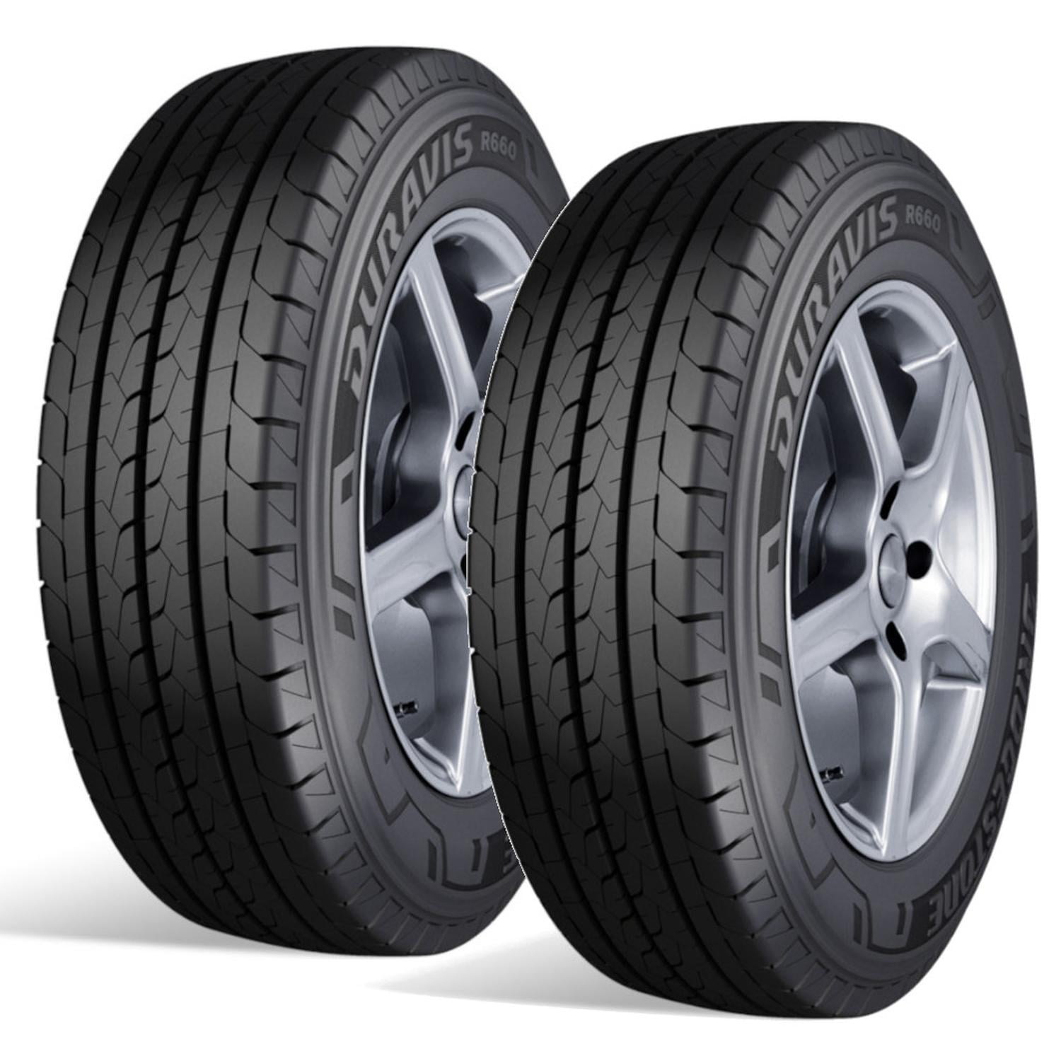 Paquete de 2 llantas 215/65 R16 106/104T Bridgestone Duravis R660 Eco ...