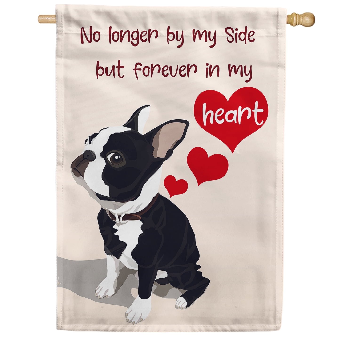 America Forever Pet Memorial House Flag - In My Heart Forever, Lost Pet ...