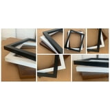 Modern Black Wood 12x21 Picture Frame – Wall 12 x 21 Poster Frame ...