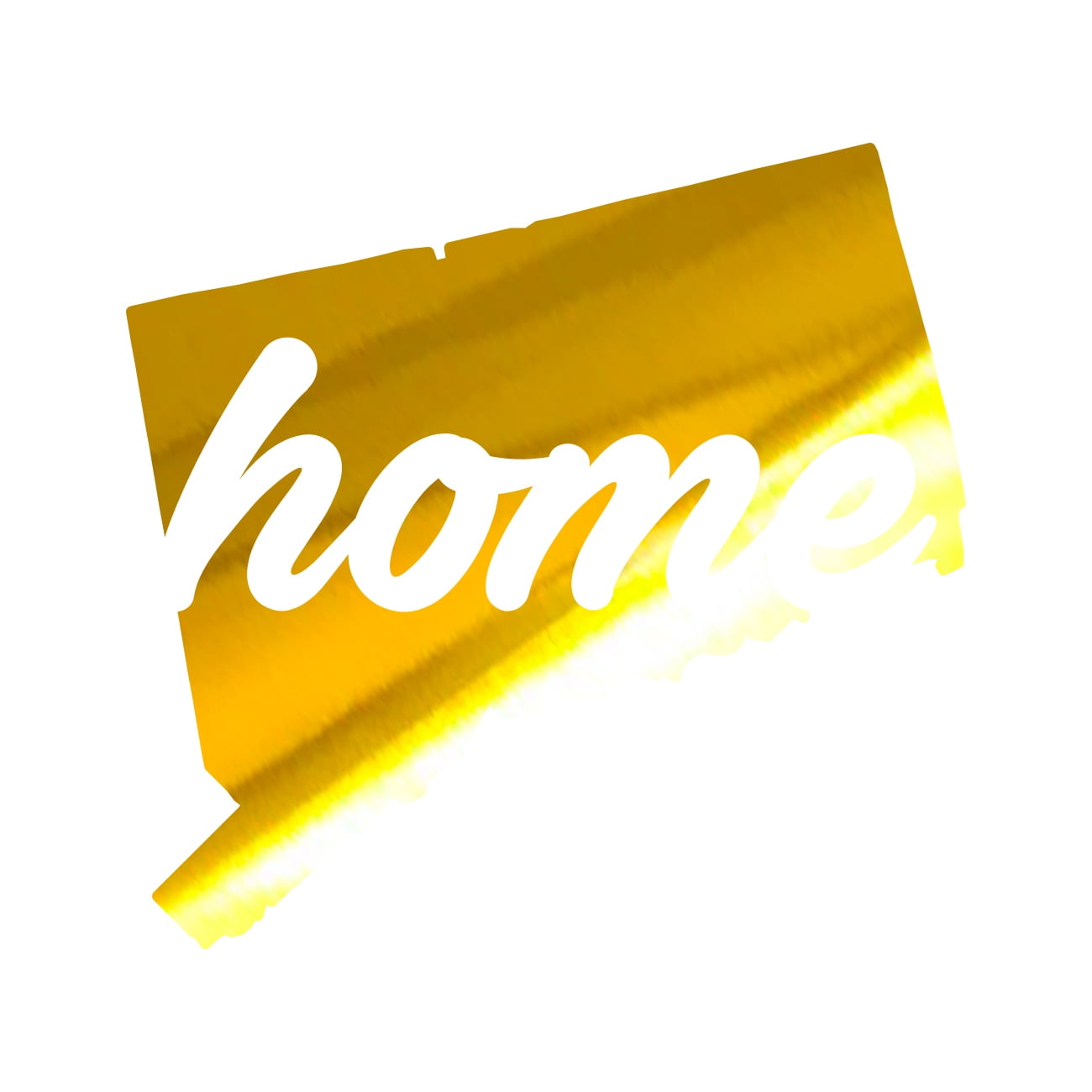 Connecticut Home Sticker Decal Die Cut - Self Adhesive Vinyl ...