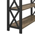 Renwick Wooden Console Table with 1 Drawer and 2 Shelves for Entryway ...