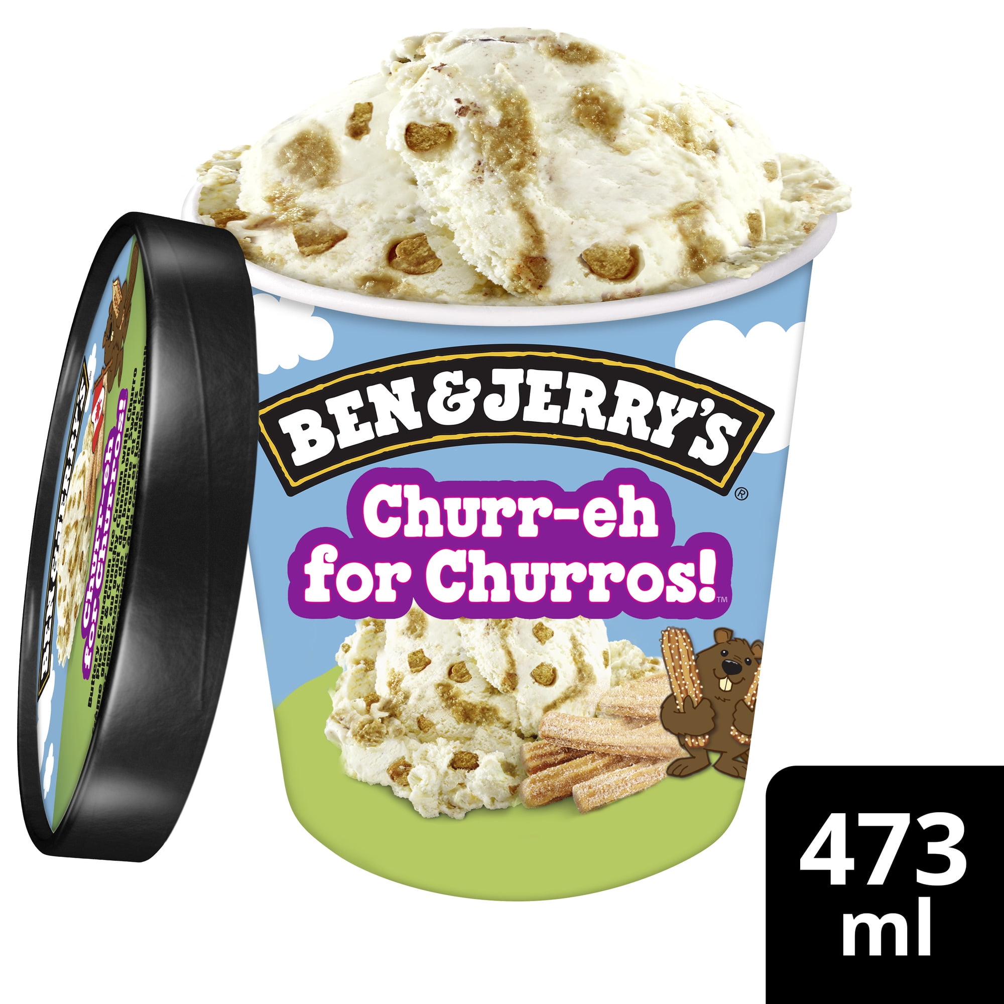 Click here for Ben & Jerrys Churr-Eh For Churros! Ice Cream 473ml prices