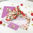 AOOOWER Handmade Invitation Card Mother's Day Greeting Card with Flower ...
