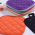 6pcs Pot Mat Set, Multi-Color Designs, Beautiful And Practical, Square ...