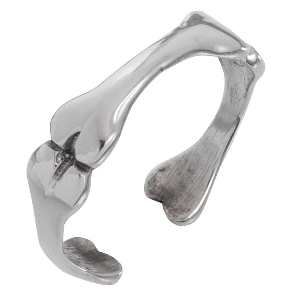 Dog Bone Sterling Silver Toe Ring - Walmart.com