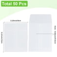 1 Box 50Pcs Glassine Paper Bags 3x5 Inch Flat Wax Paper Bags Small ...