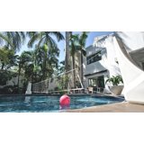 Dunn Rite PoolSport Stainless Combo: Portable Pool Volleyball Net ...