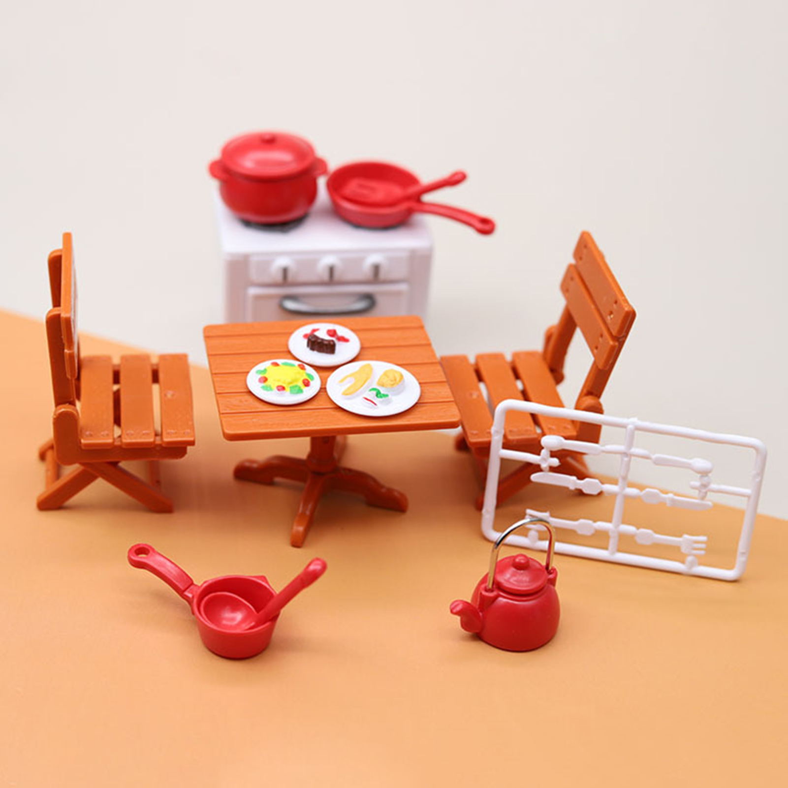 Hesroicy 1Set Simulation Kitchen Tableware Lightweight Convenient to ...
