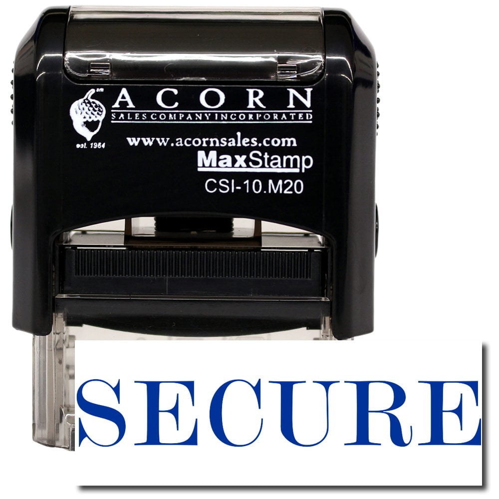 Self-Inking Secure Stamp - Walmart.com