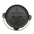 Stansport 2 QT Pre-Seasoned Cast Iron Dutch Oven Flat Bottom - Walmart.com