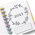 2023 Monthly Calendar Refills for 9 Disc Happy Planners (Flora ...