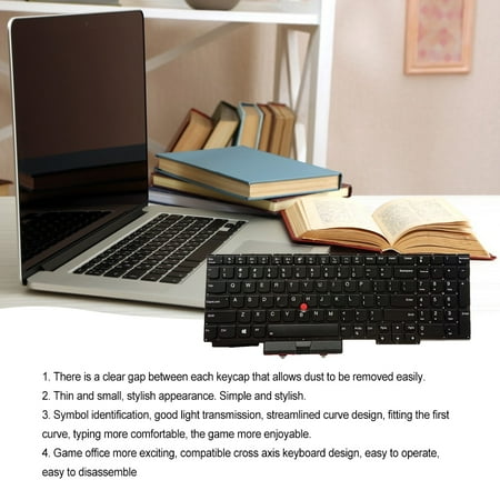 Black Laptop Keyboards Well Fit Dust Cover Layout Home Backlit Pointer ...