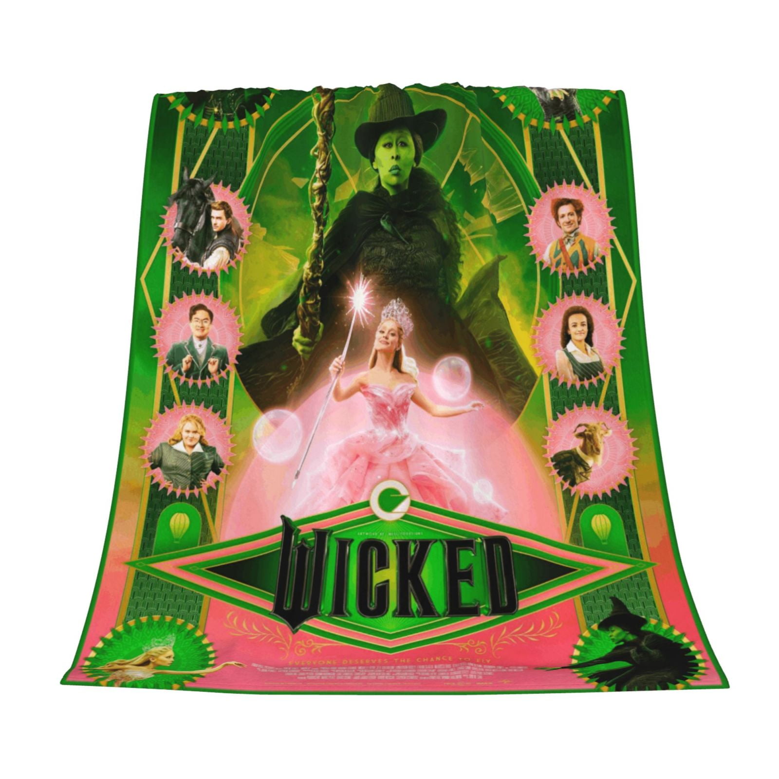 Click here for Vanance Wicked Movie Throw Blanket Cozy Plush Ligh... prices