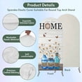Home Daisy Vase Arch Backdrop Cover, 5FT, Vintage Watercolor Art Decor ...