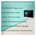 Alarm System Touch Screen GSM GPRS Burglar Home Security With PIR ...