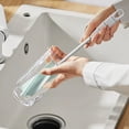 Baby Bottle Cleaning Brush Set 360 Degree Rotatable Soft Bristles ...