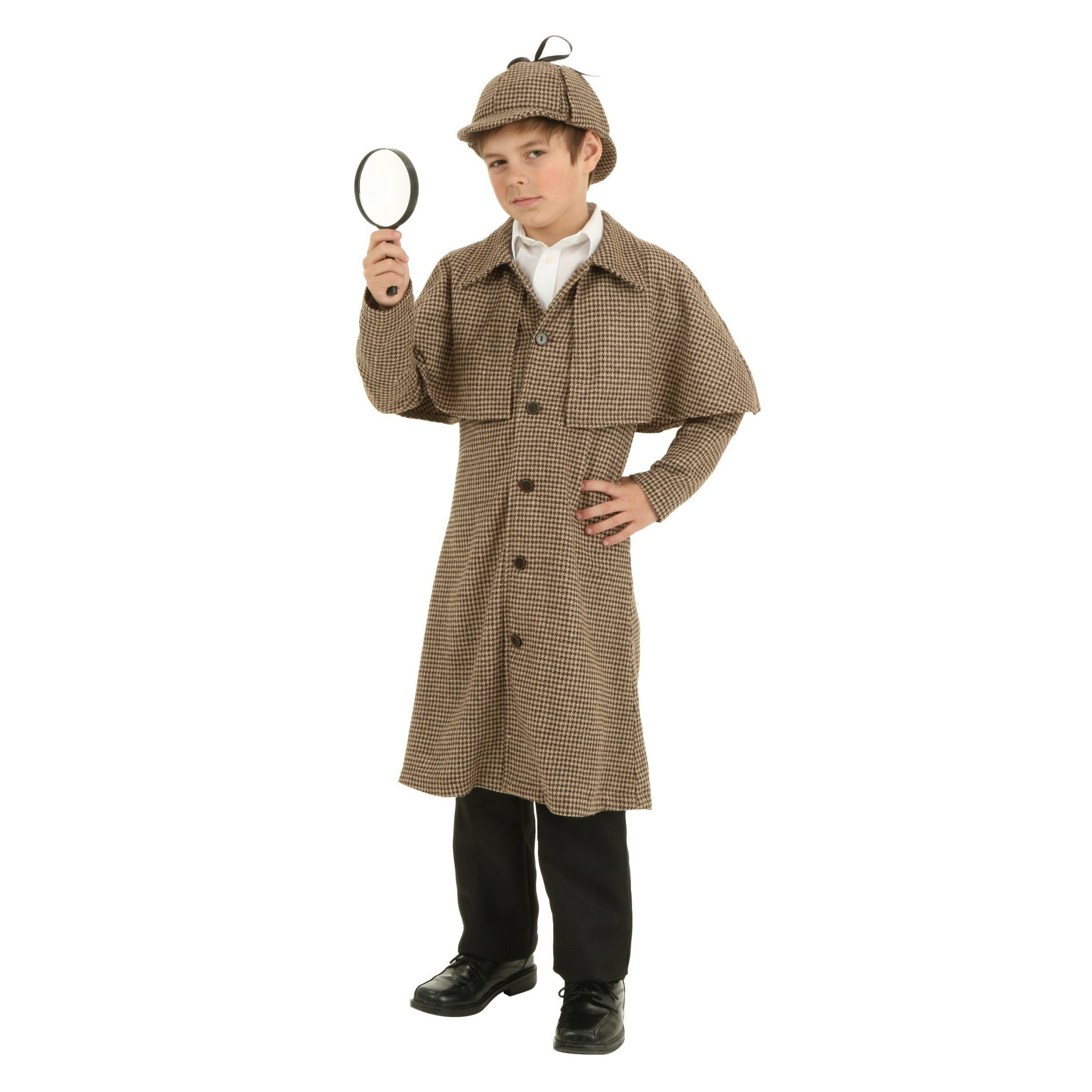 Click here for Fun Costumes Child Sherlock Holmes Costume Xl prices