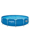Summer Waves 15 ft Round Active Frame Above Ground Pool, Blue, Ages 6 ...