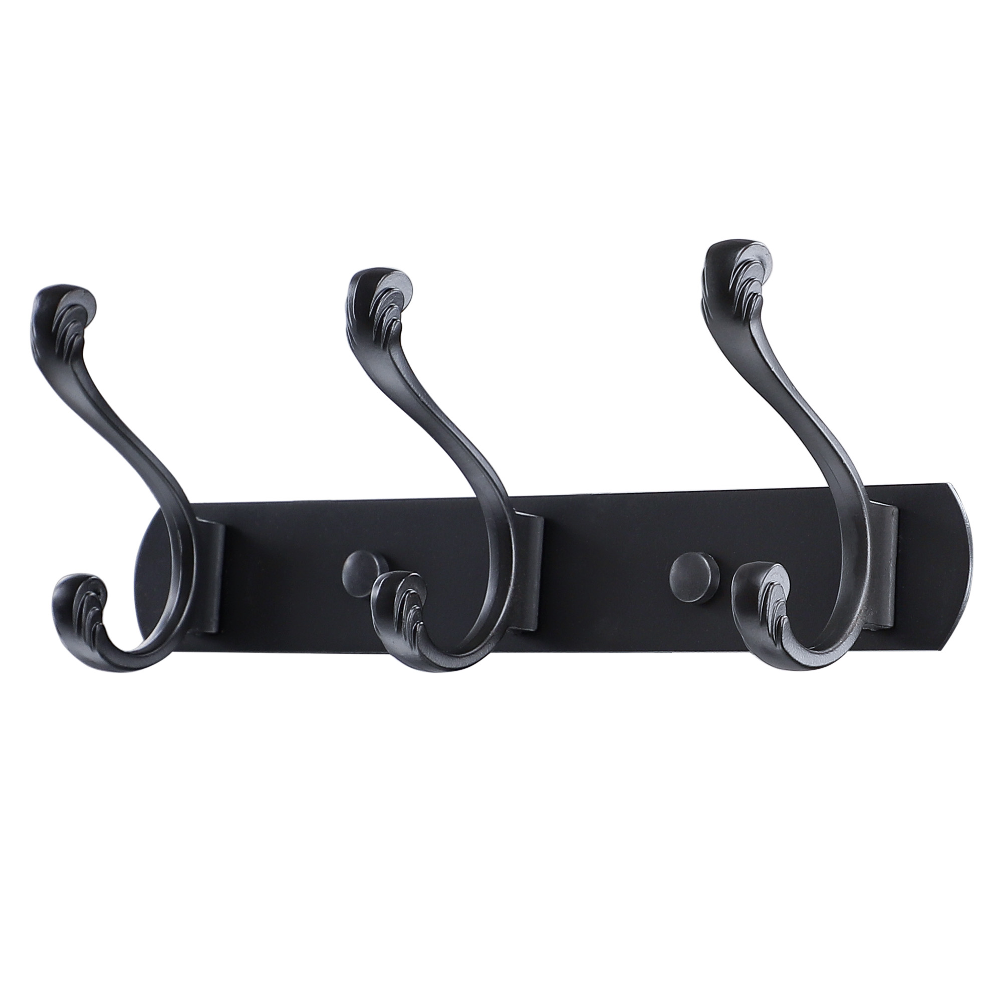 Uxcell 10 Dual 3 Hooks Coat Rack Wall Hooks Coat Hooks Black Lacquer Uxcell 10 Dual 3 Hooks Coat Rack Wall Hooks Coat Hooks Black Lacquer