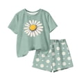 Lime Green Children Boy Girl Match Lounge Going Out Tops Tees Shorts ...