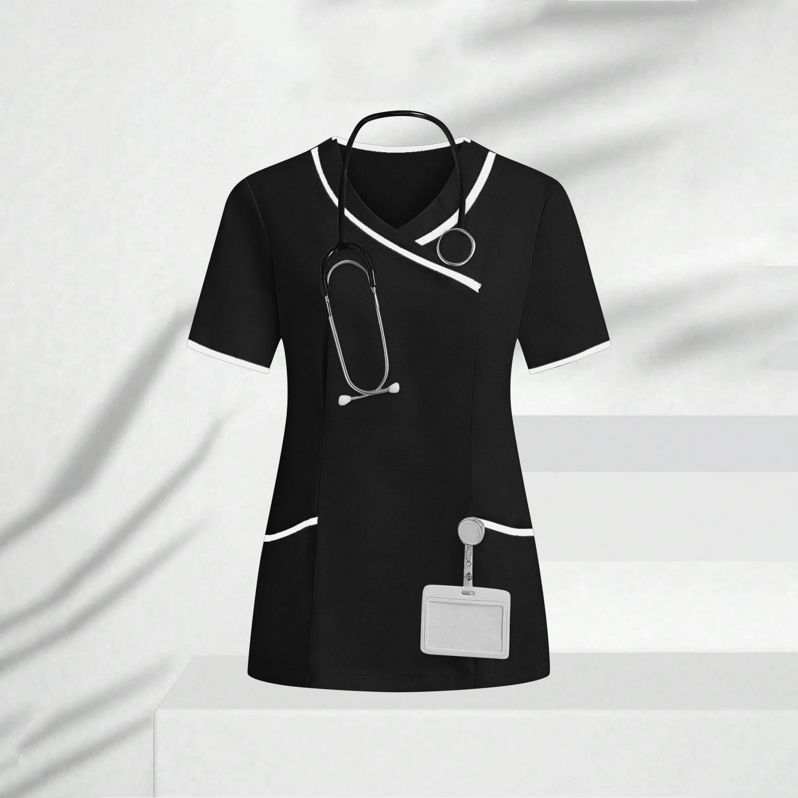Click here for Rkstn Scrub Tops For Women Nurse Uniform Color Blo... prices
