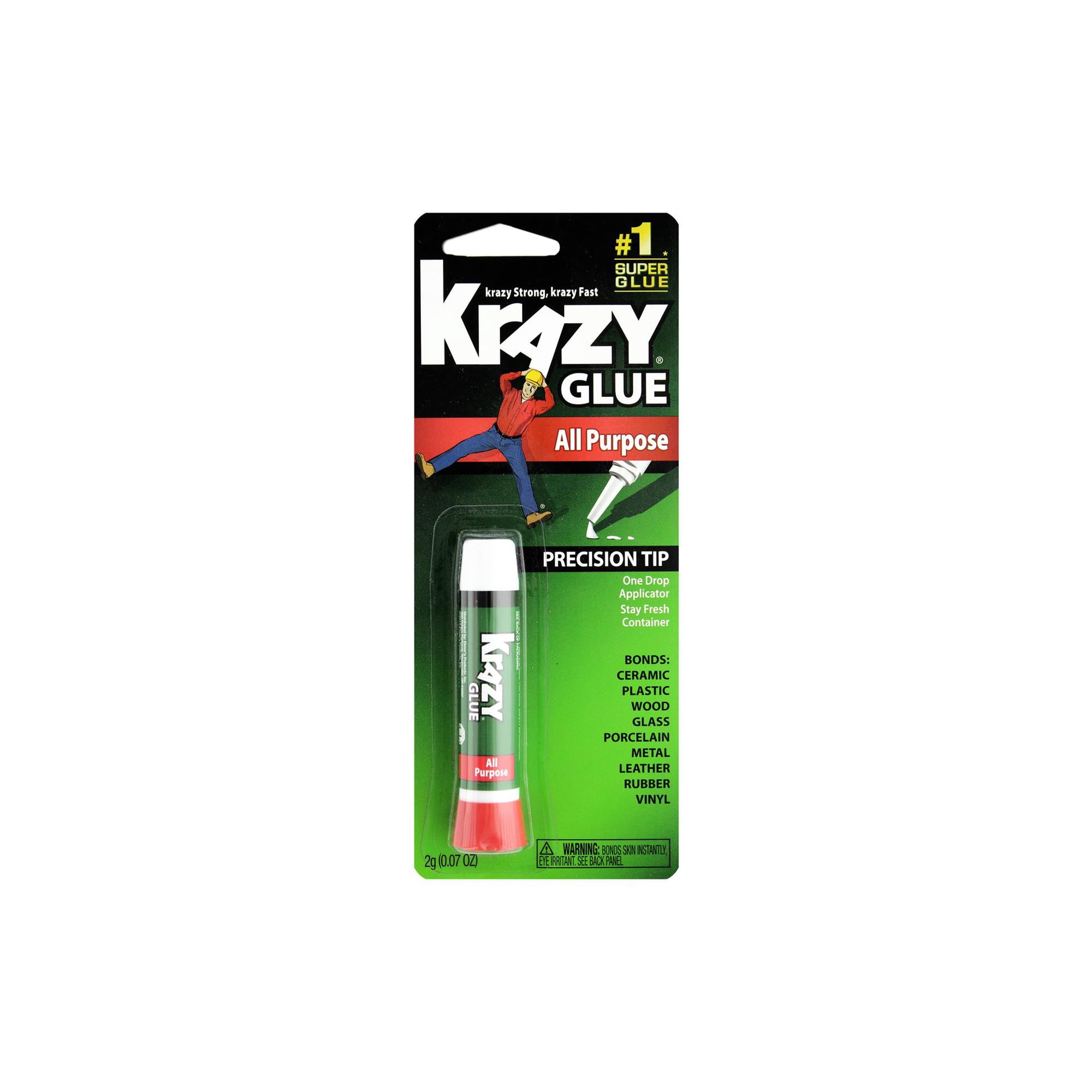 Click here for Elmers Krazy Glue Precision Tip 2gm Carded 0.07 Oz prices