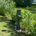 FoneLight Aluminium Landscape Bollard Light - 30” IP65 Modern Bollard Lighting Hardwired - 9W ...