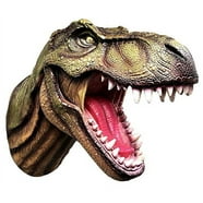 Zeckos Jurassic Jaws Snarling Tyrannosaurs Rex Wall Mounted Dinosaur ...