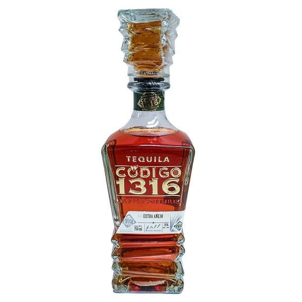 Tequila Código 1316 Extra Añejo 750 ml Código 1316 Extra Añejo | Bodega ...