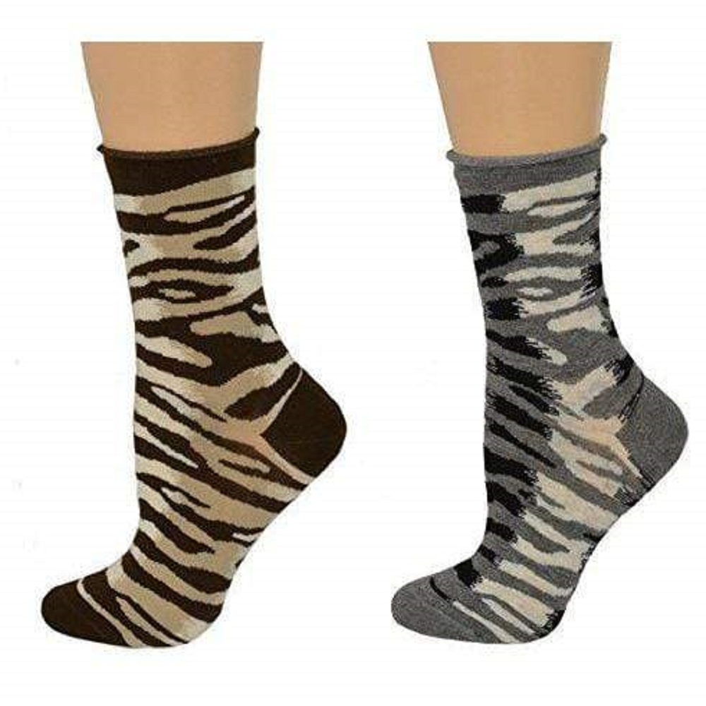 sierra-socks-women-pattern-hi-anklet-casual-cotton-2-pair-pack-socks