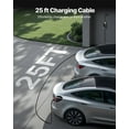 Tesla Charger Level 1 and 2 16A Portable EV Charger with 25ft Cable ...