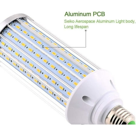 ONLT LED Corn Light Bulb,E27 45W 4450LM(Equivalent a 450W),LED Aluminum ...