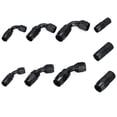 AN6 AN8 AN10 Straight 45 90 180 Degree Oil Fuel Swivel Hose End Fitting ...