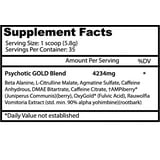 Insane Labz Psychotic Gold Pre Workout for Gym and Muscle Gain - Fruit ...